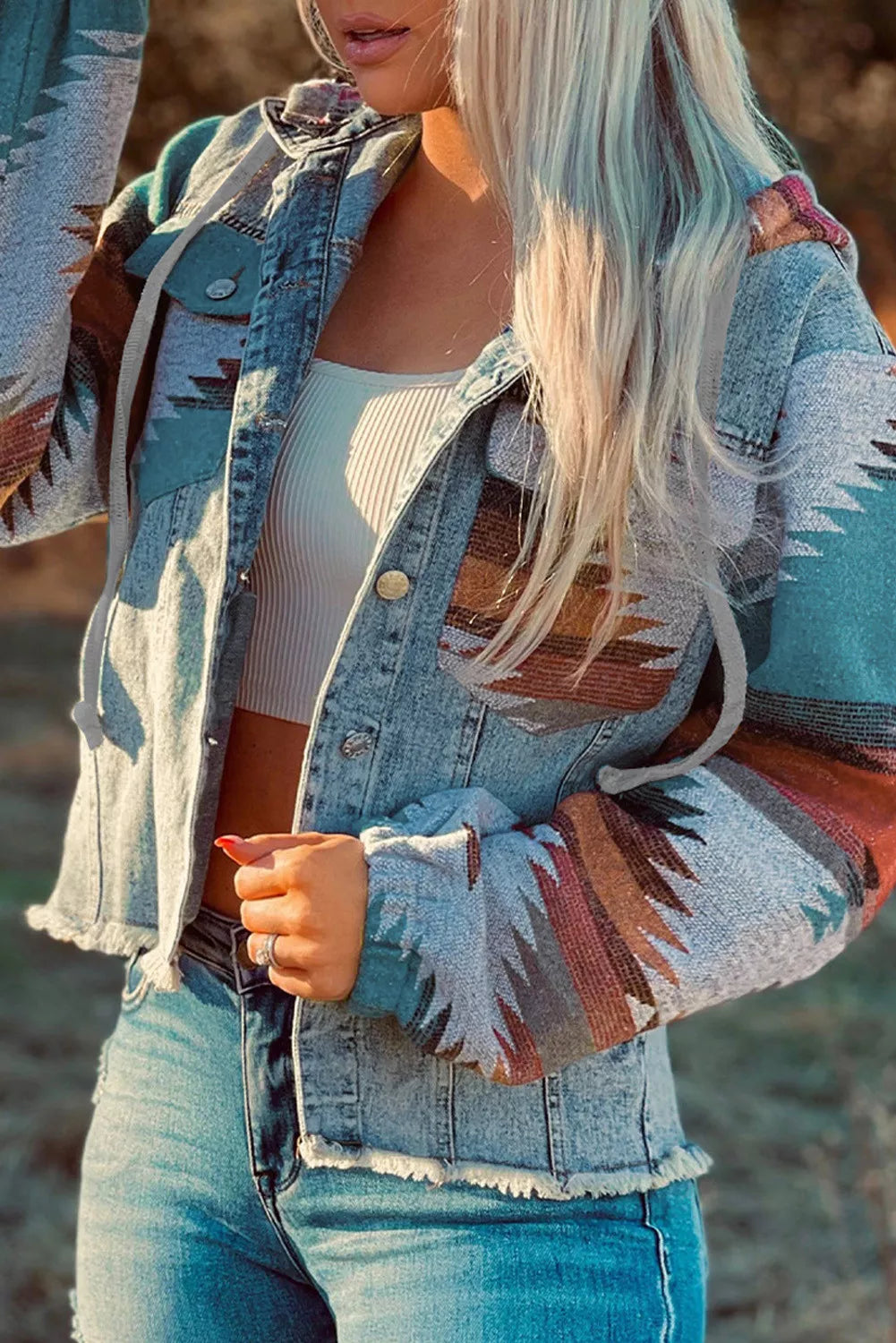 Jackets & Outerwear Clothes For Women: western and aztec style – Two ...